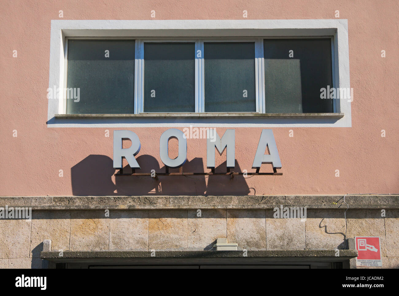 old cinema sign Stock Photo - Alamy