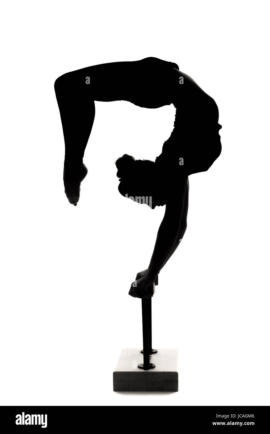 Contortionist black female hi-res stock photography and images - Alamy
