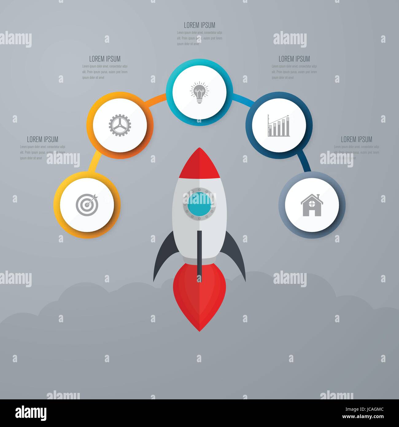 Business graphic circle hi-res stock photography and images - Alamy