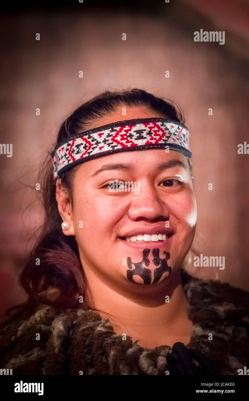 Maori warrior portrait hi-res stock photography and images - Alamy