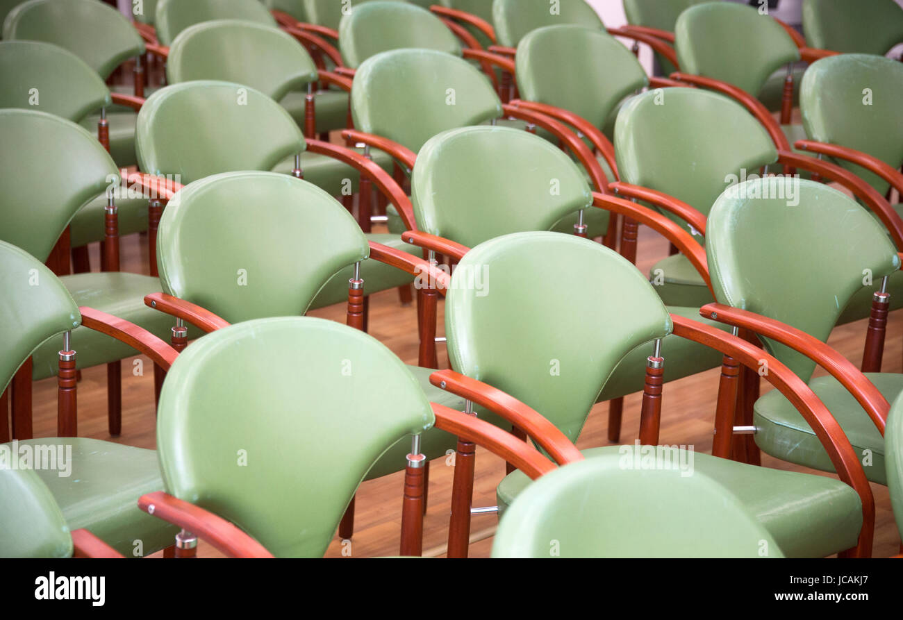 Press conference room empty seats hi-res stock photography and images ...