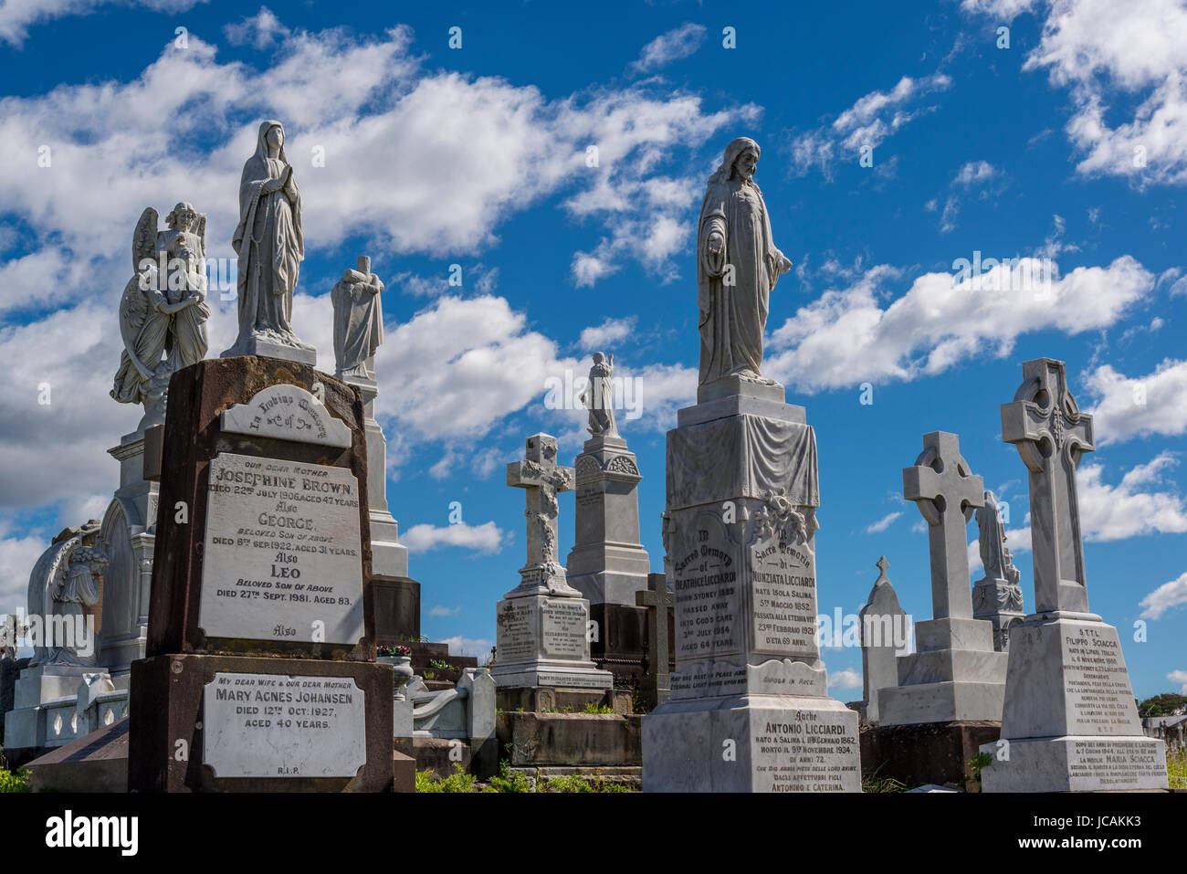 Waverley cemetery hi-res stock photography and images - Alamy