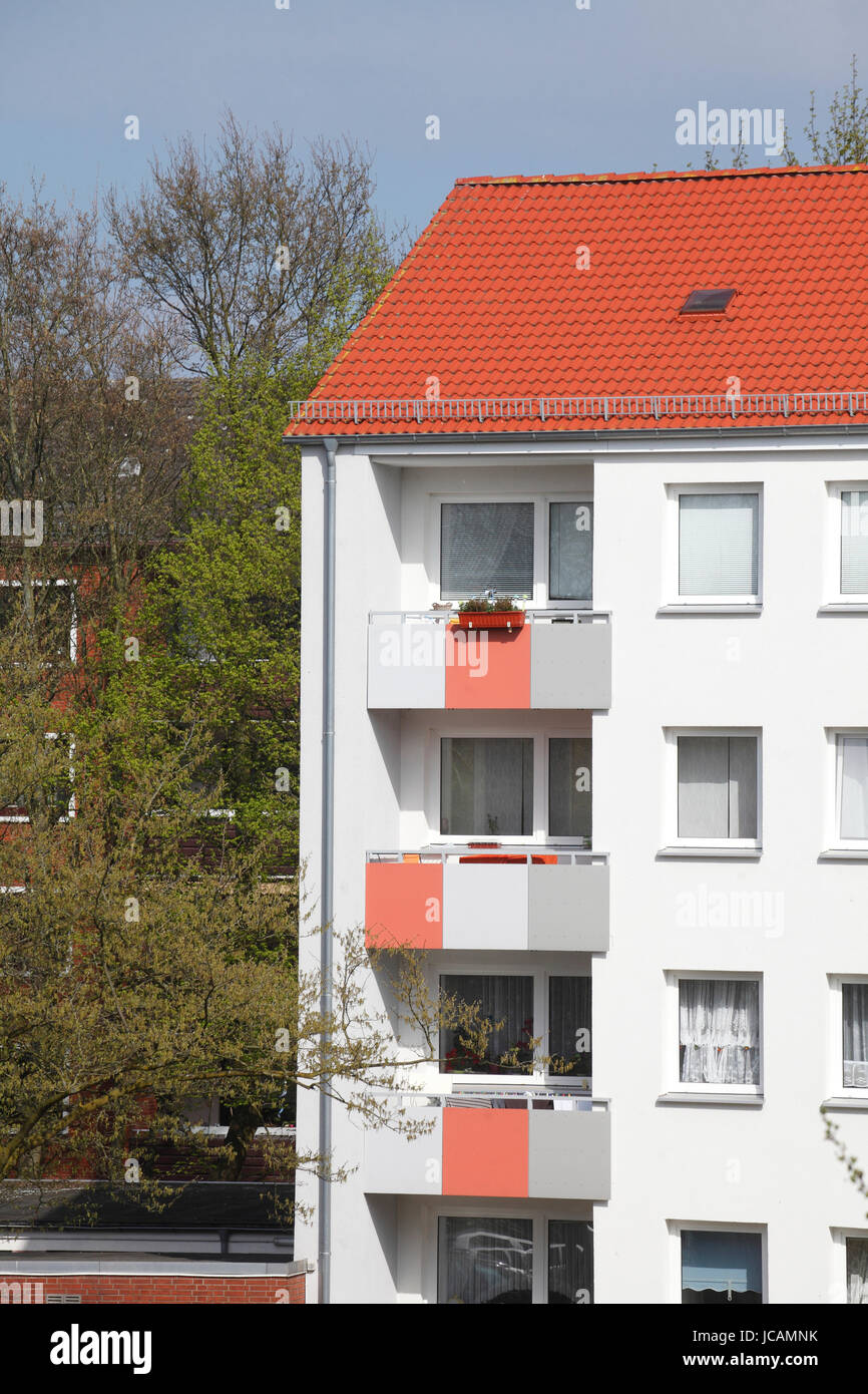 Block of Flats Stock Photo - Alamy
