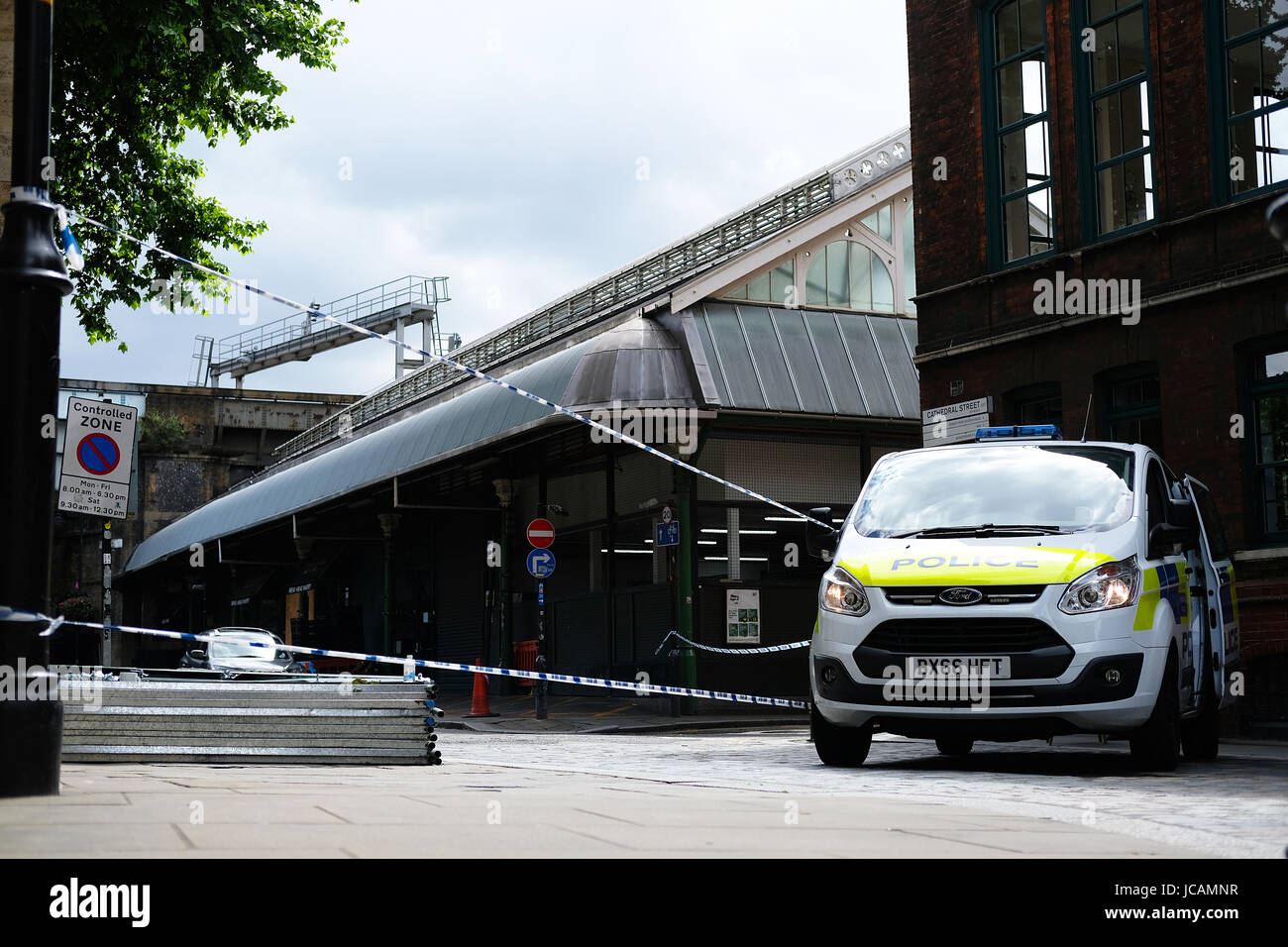 Metropolitan Police officers on high alert in central London, after a ...