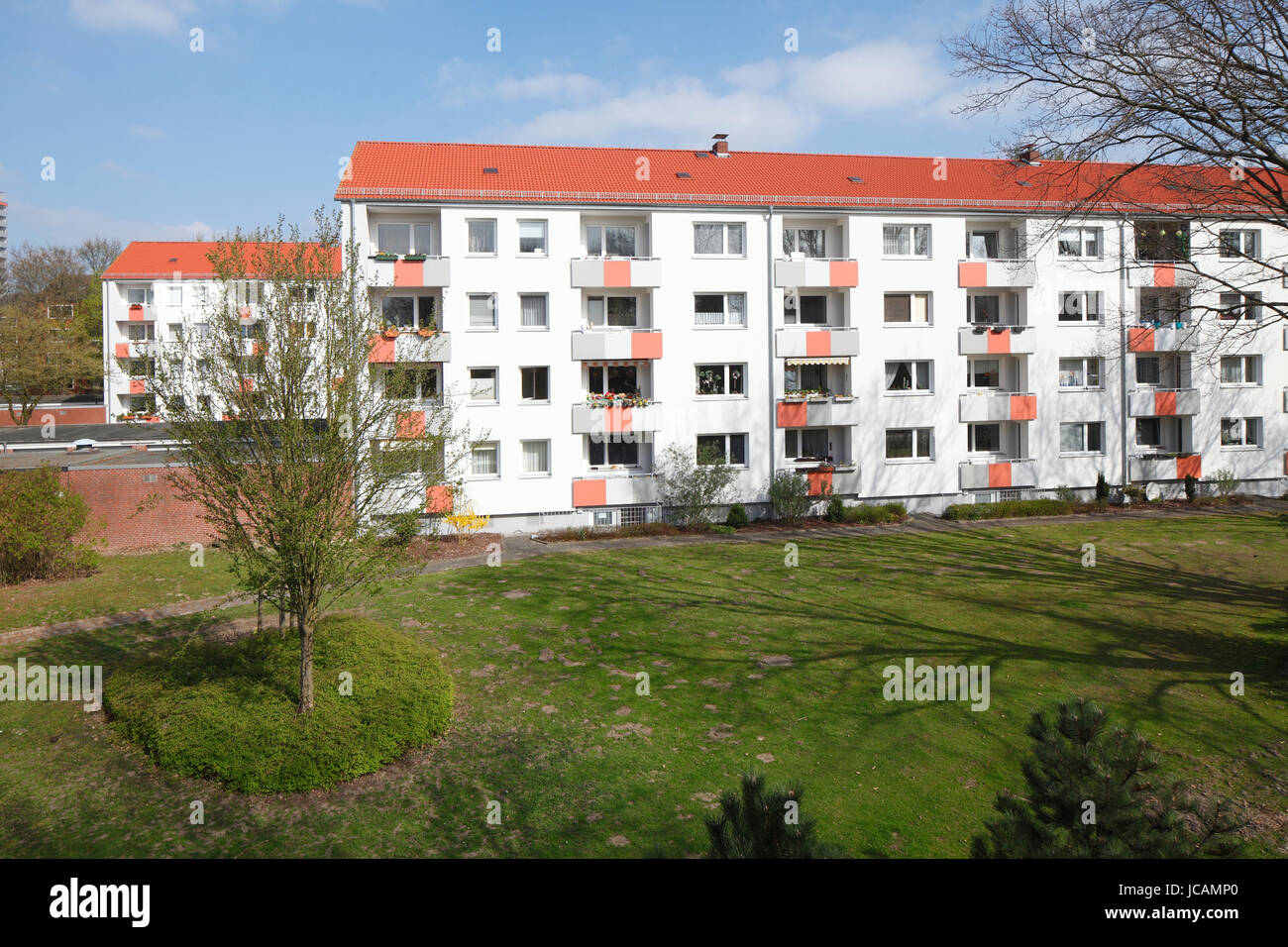 Block of Flats Stock Photo - Alamy