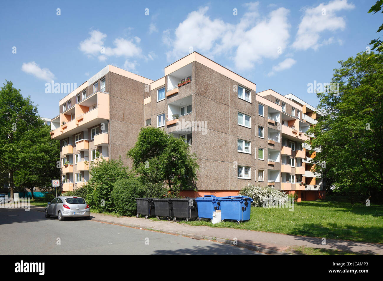 Block of Flats, House Stock Photo - Alamy