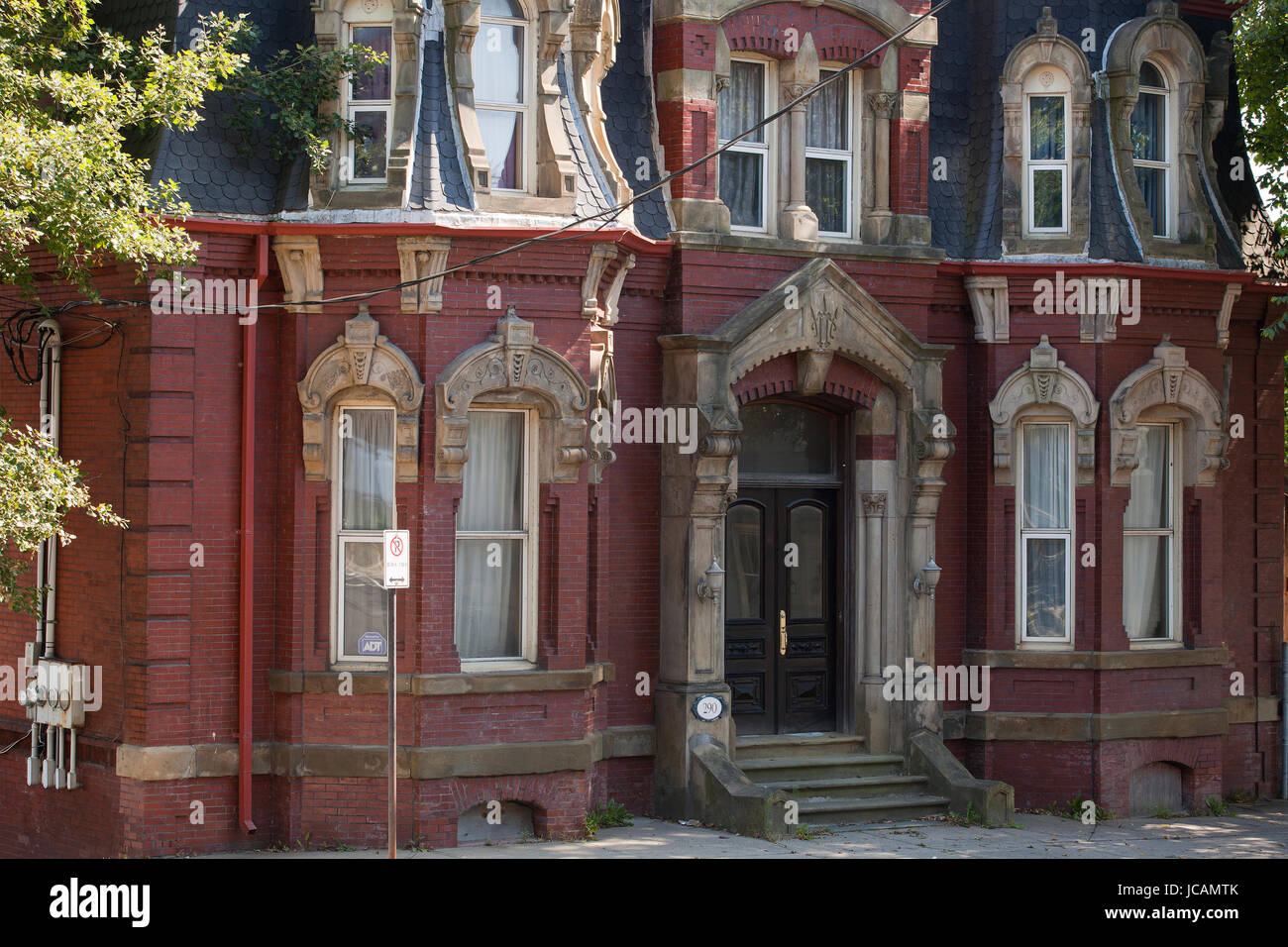 Victorian House Window Facades