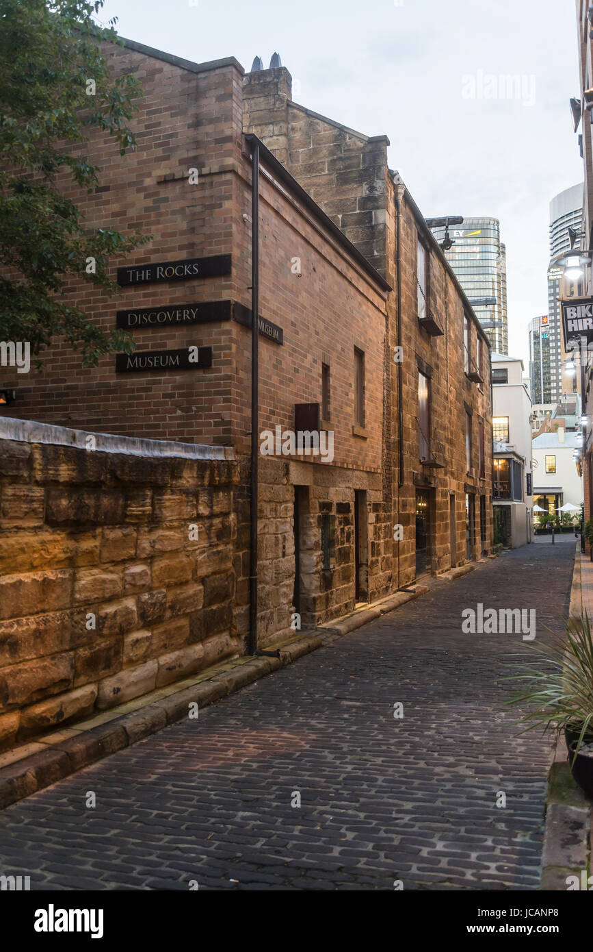 The Rocks Discovery Museum, a small museum explaining the history of ...