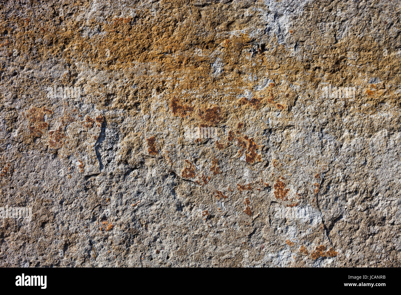 Concrete surface with rust. Surface texture or background Stock Photo ...