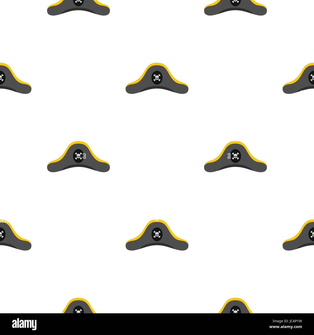 Pirate hat pattern flat Stock Vector Image & Art - Alamy