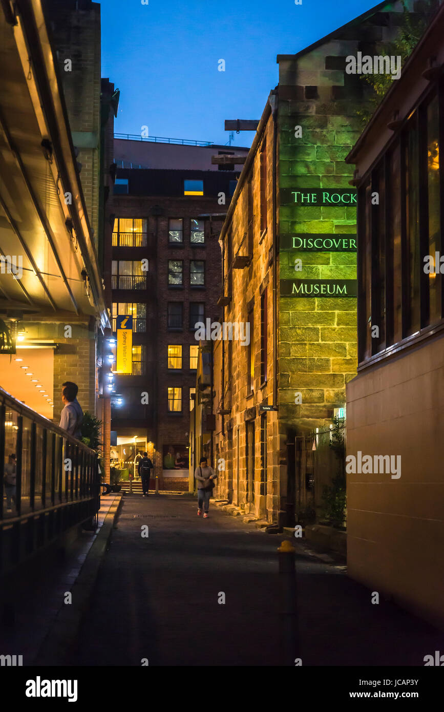 The Rocks Discovery Museum, a small museum explaining the history of ...