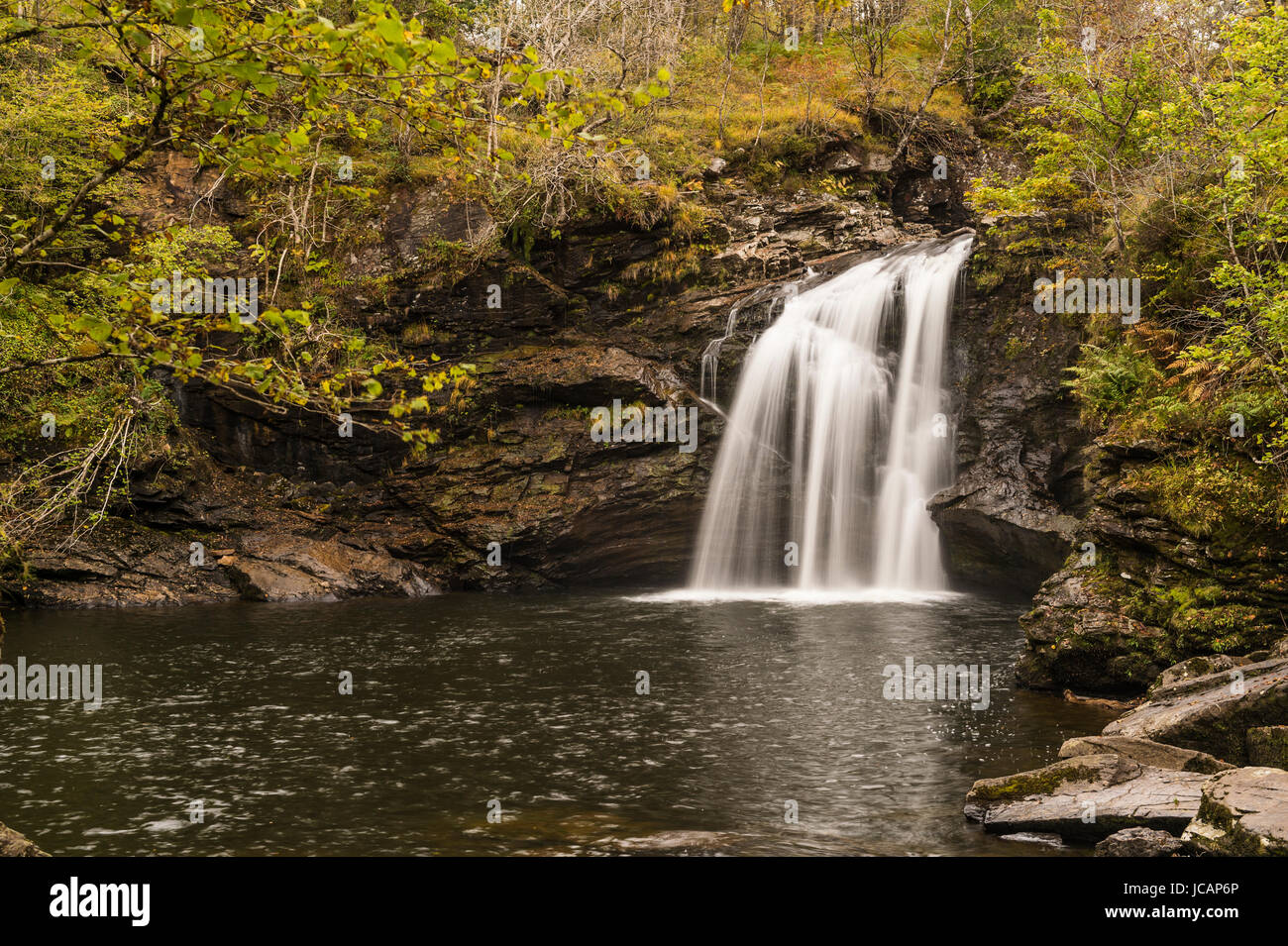River falloch waterfall hi-res stock photography and images - Alamy