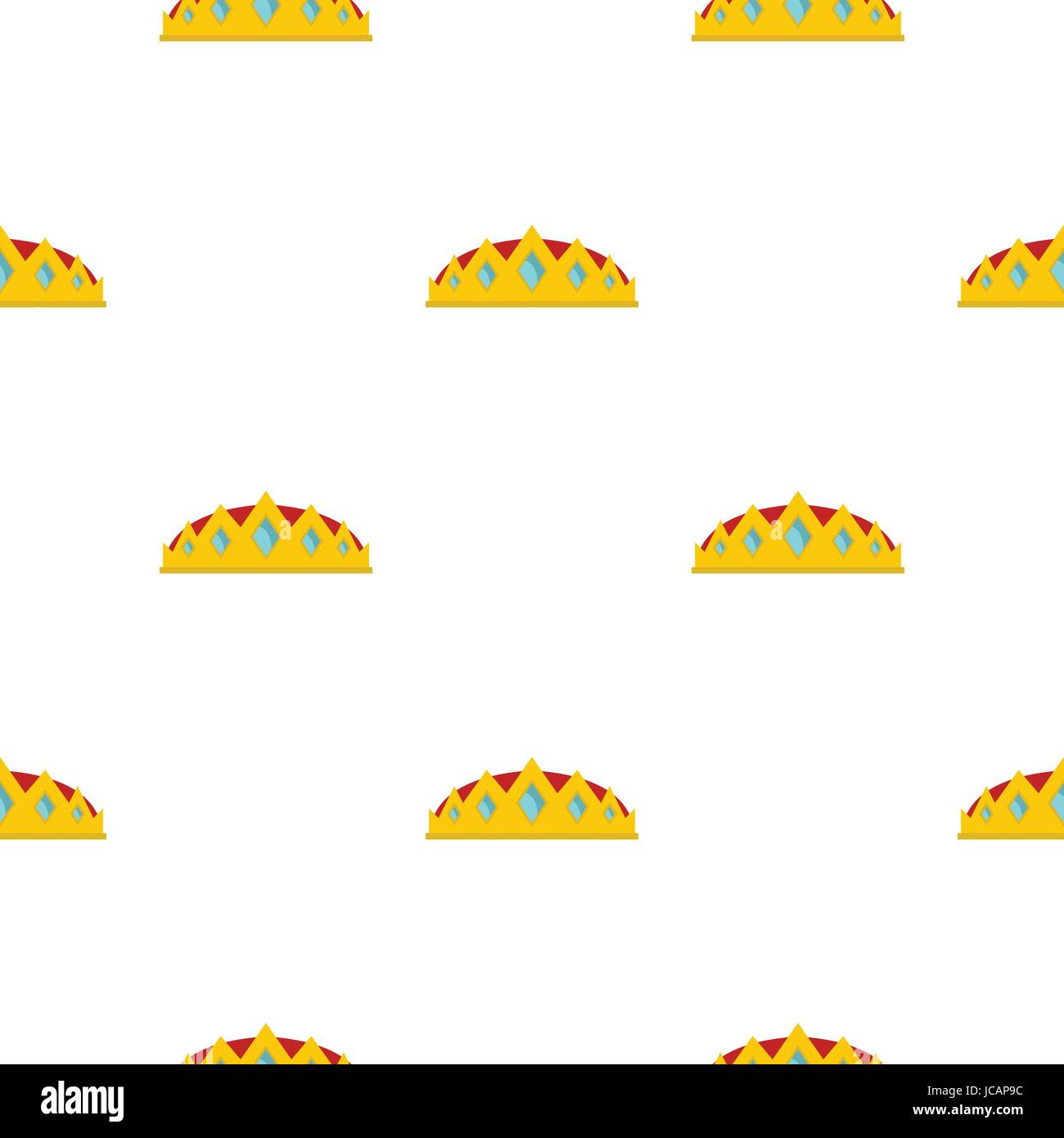 Small crown pattern flat Stock Vector Image & Art - Alamy