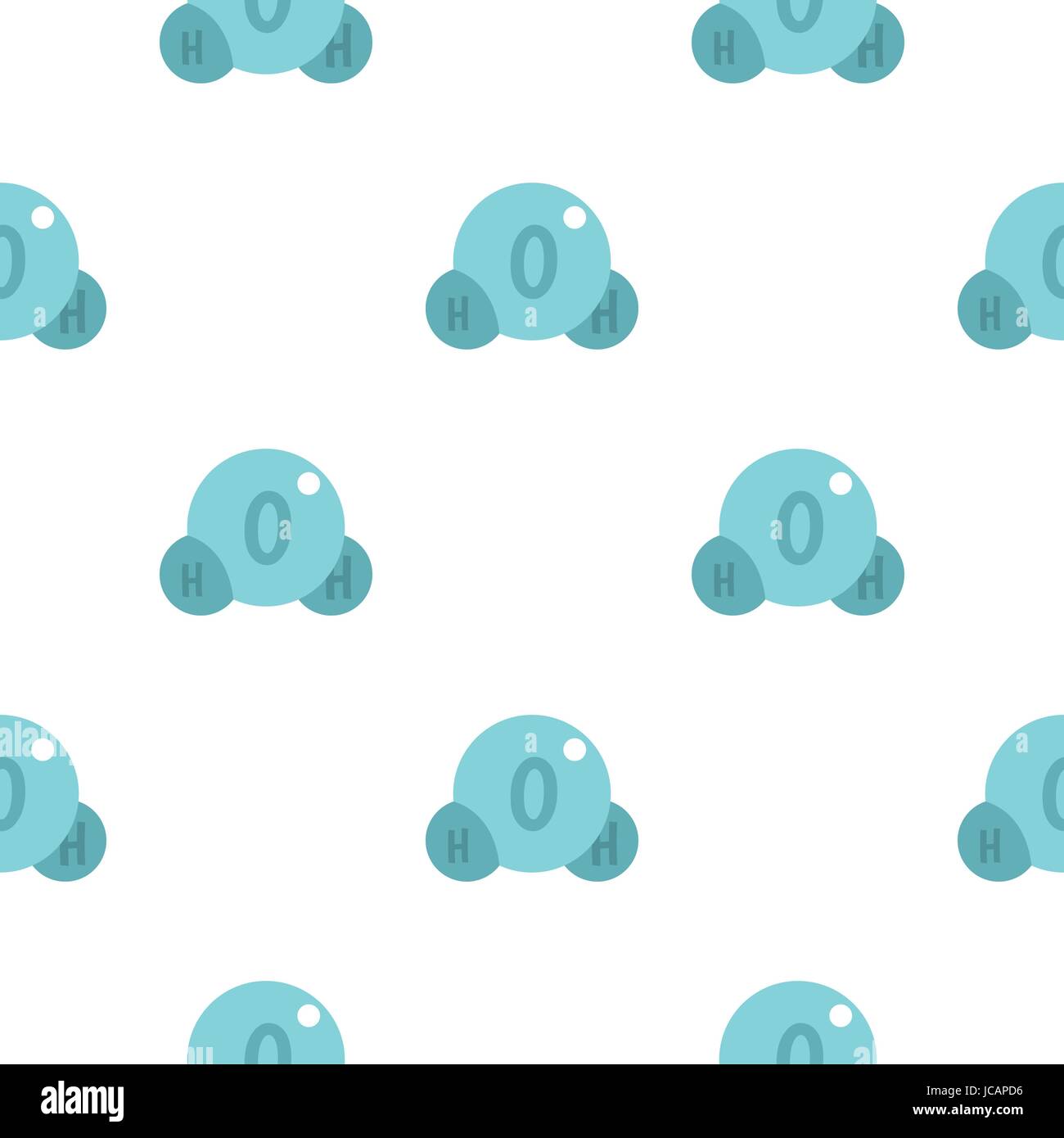 Water molecule pattern flat Stock Vector Image & Art - Alamy