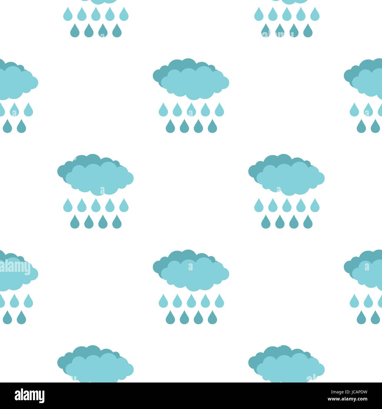 Rain pattern flat Stock Vector Image & Art - Alamy