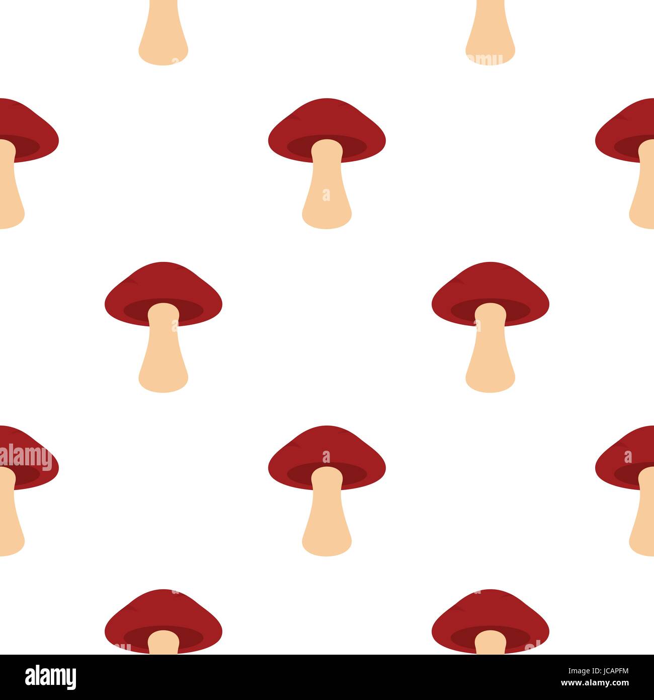 Tubular mushroom pattern flat Stock Vector Image & Art - Alamy