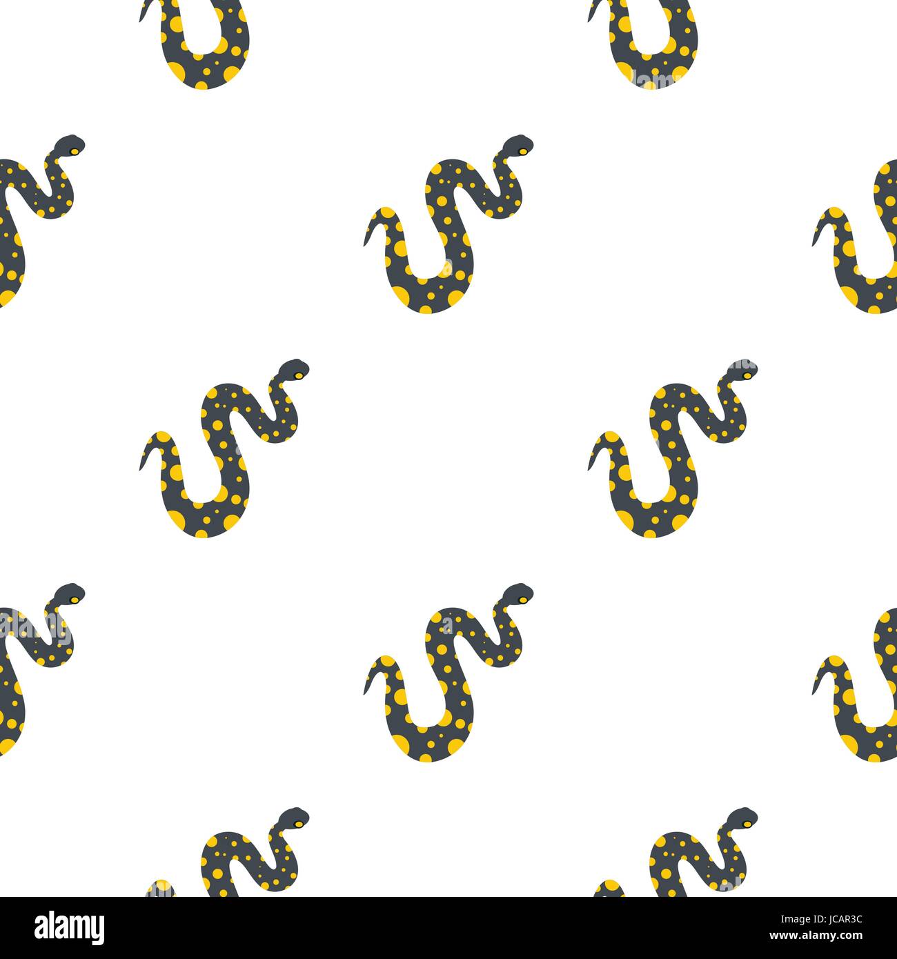 Purple snake with yellow spots pattern flat Stock Vector Image & Art ...
