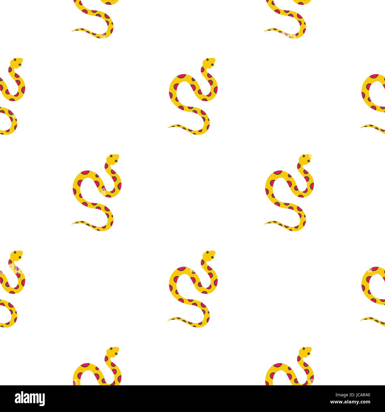Yellow snake with pink spots pattern flat Stock Vector Image & Art - Alamy