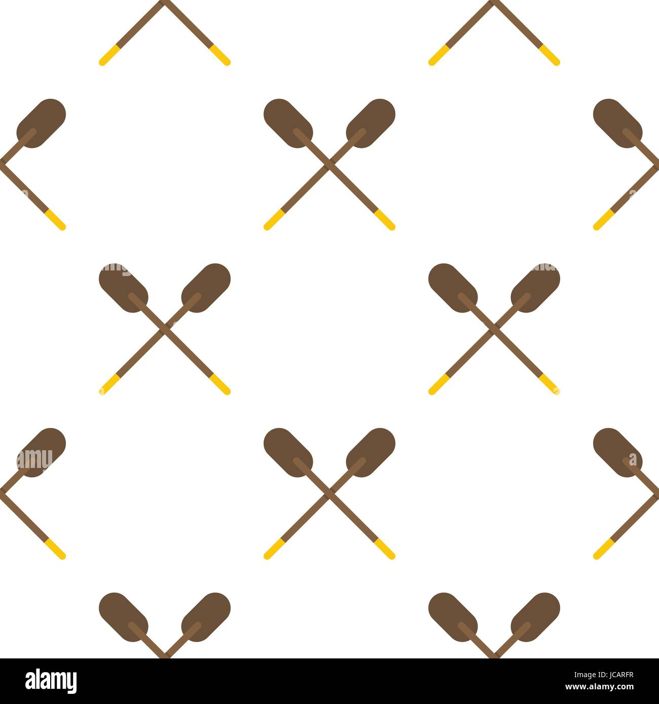 Rowing oars crossed hi-res stock photography and images - Alamy