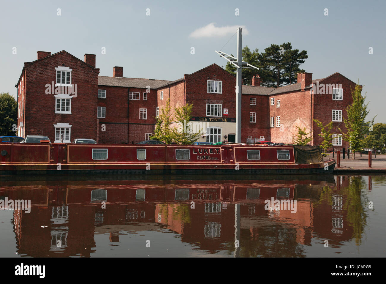 The Tontine, an elegant Georgian building overlooking the river Severn ...