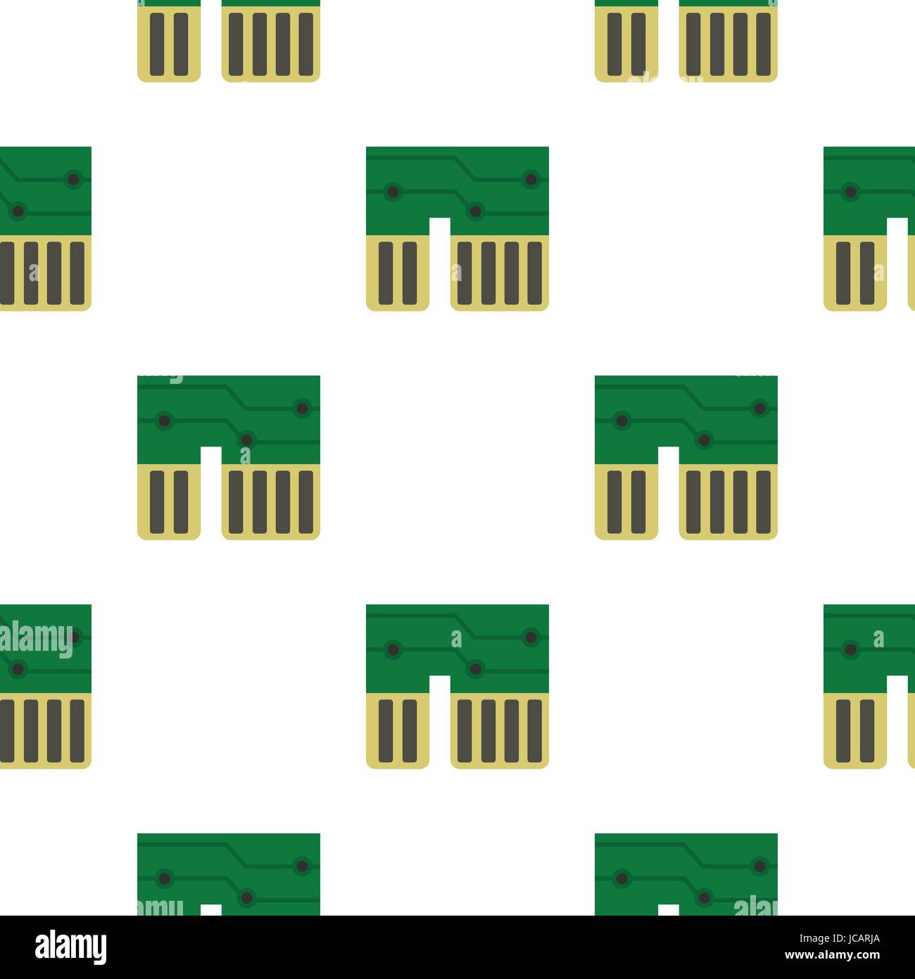 Computer chipset pattern flat Stock Vector Image & Art - Alamy