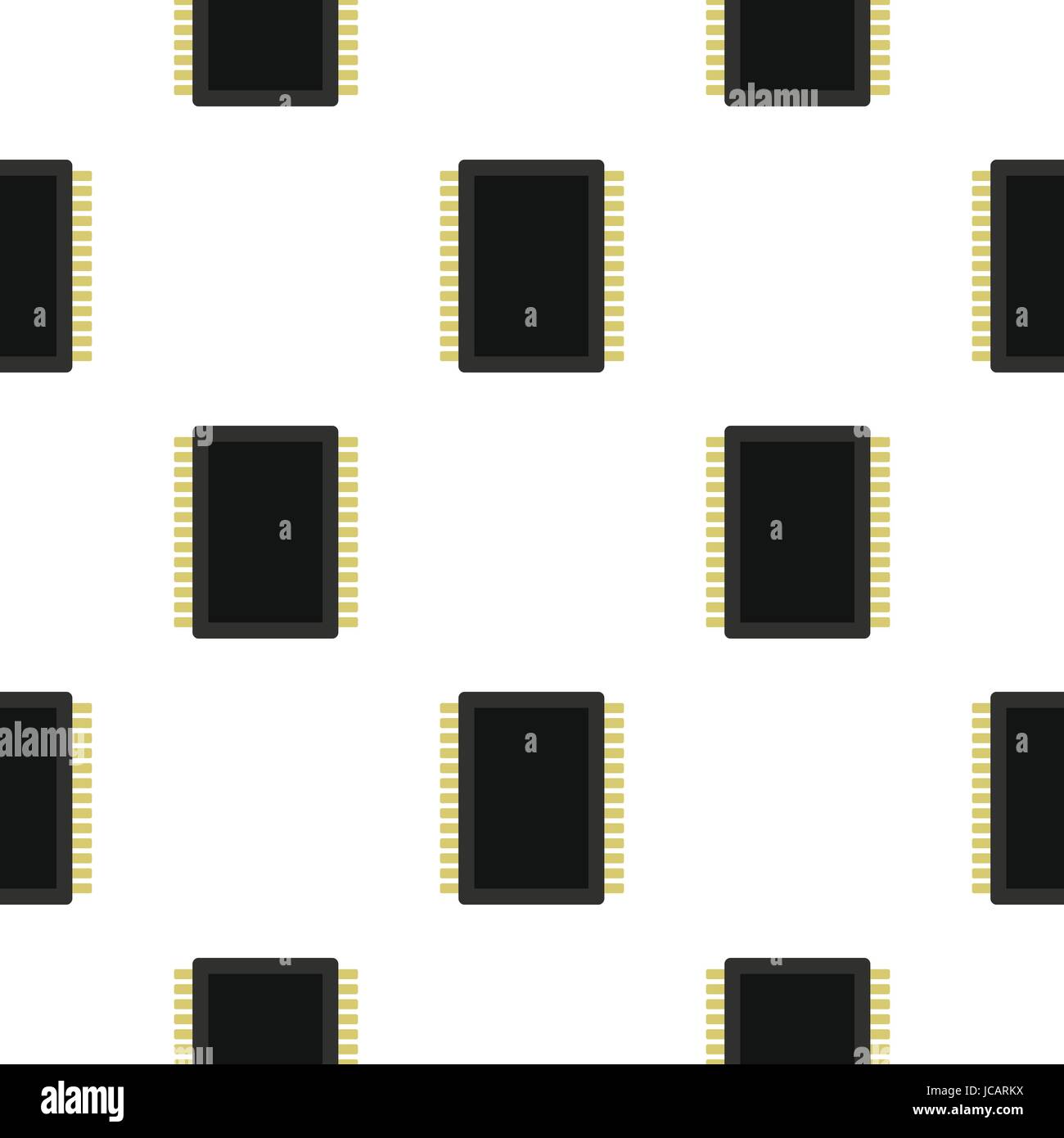 Computer electronic circuit board pattern flat Stock Vector Image & Art ...