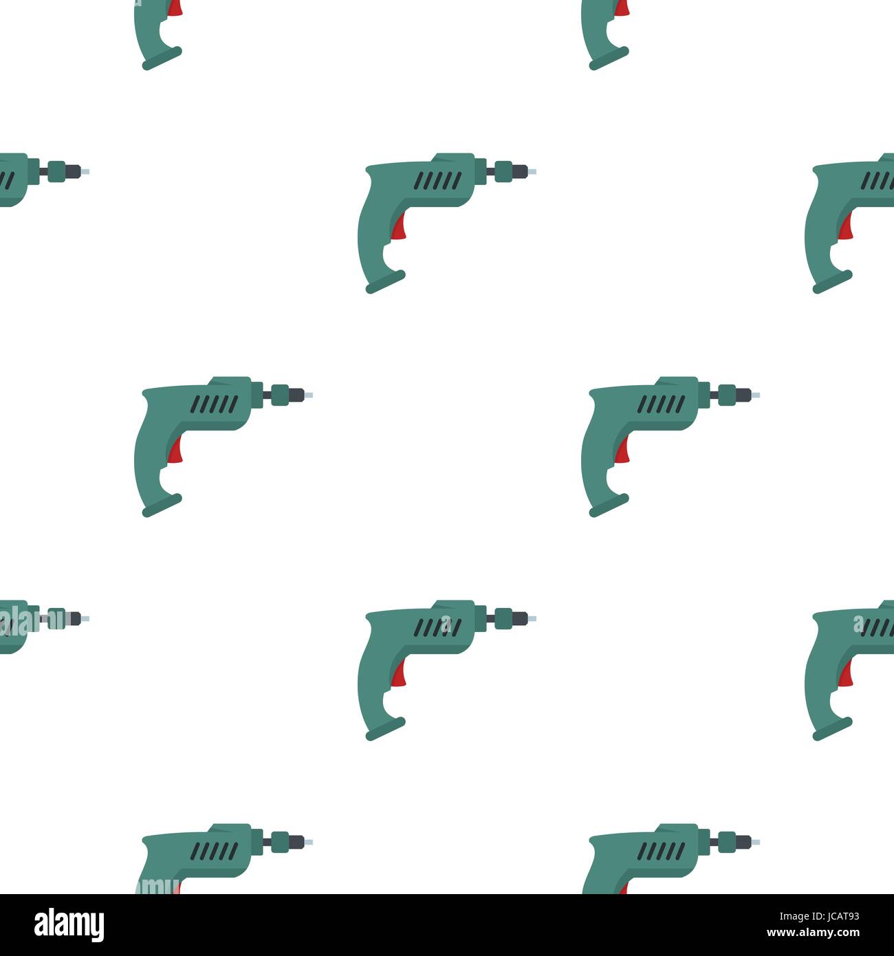 Hand power tool pattern Cut Out Stock Images & Pictures - Alamy