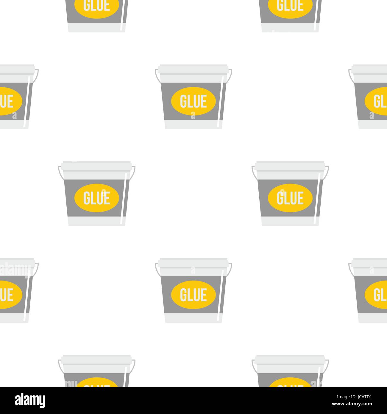 Glue bucket pattern flat Stock Vector Image & Art - Alamy