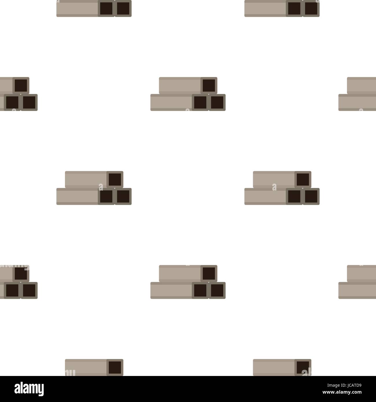 Square metal tubes pattern flat Stock Vector Image & Art - Alamy