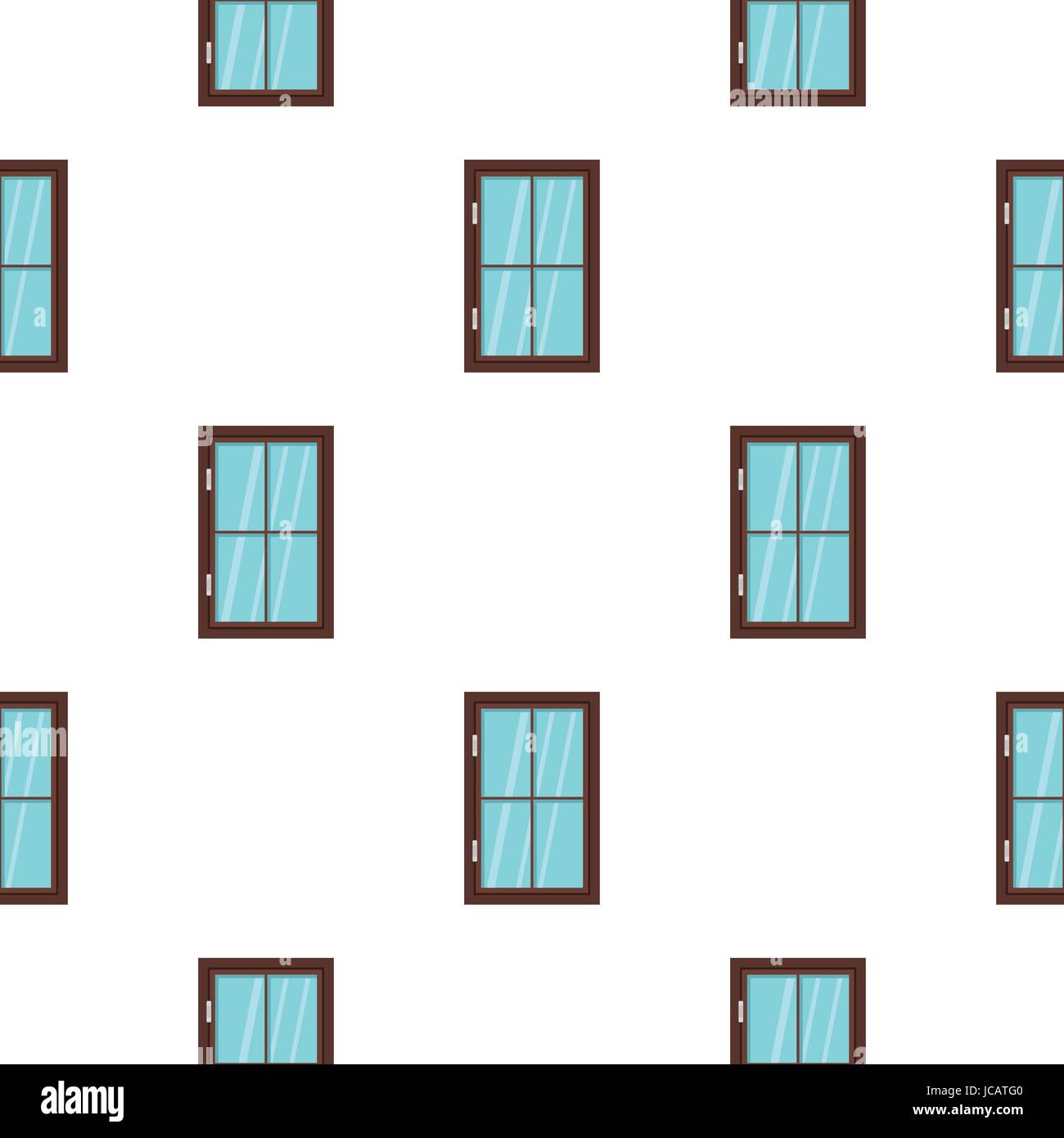Closed brown window pattern flat Stock Vector Image & Art - Alamy