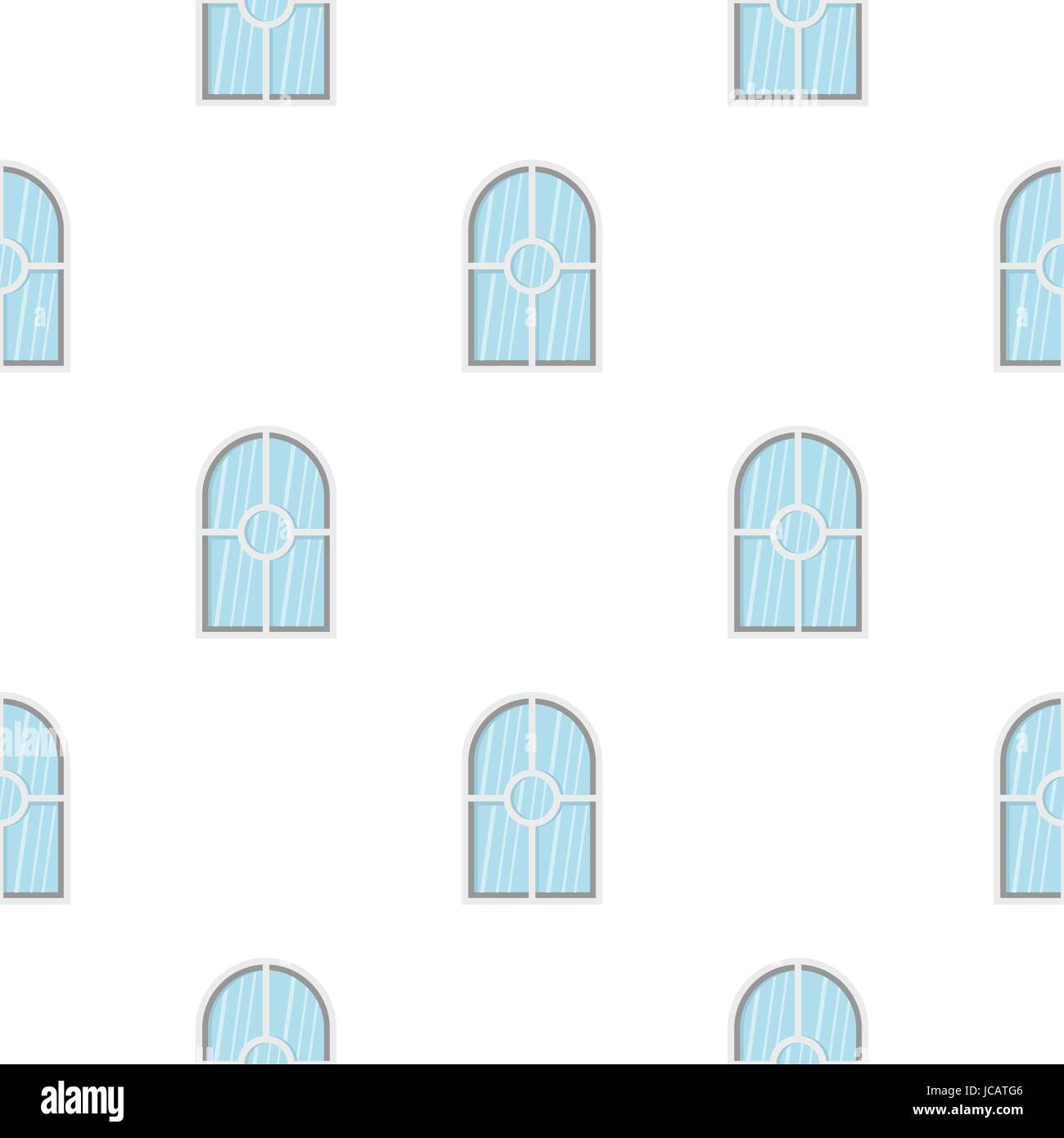 White arched window pattern flat Stock Vector Image & Art - Alamy