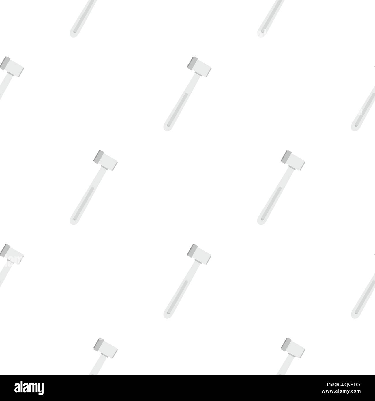 Medical hammer pattern flat Stock Vector Image & Art - Alamy