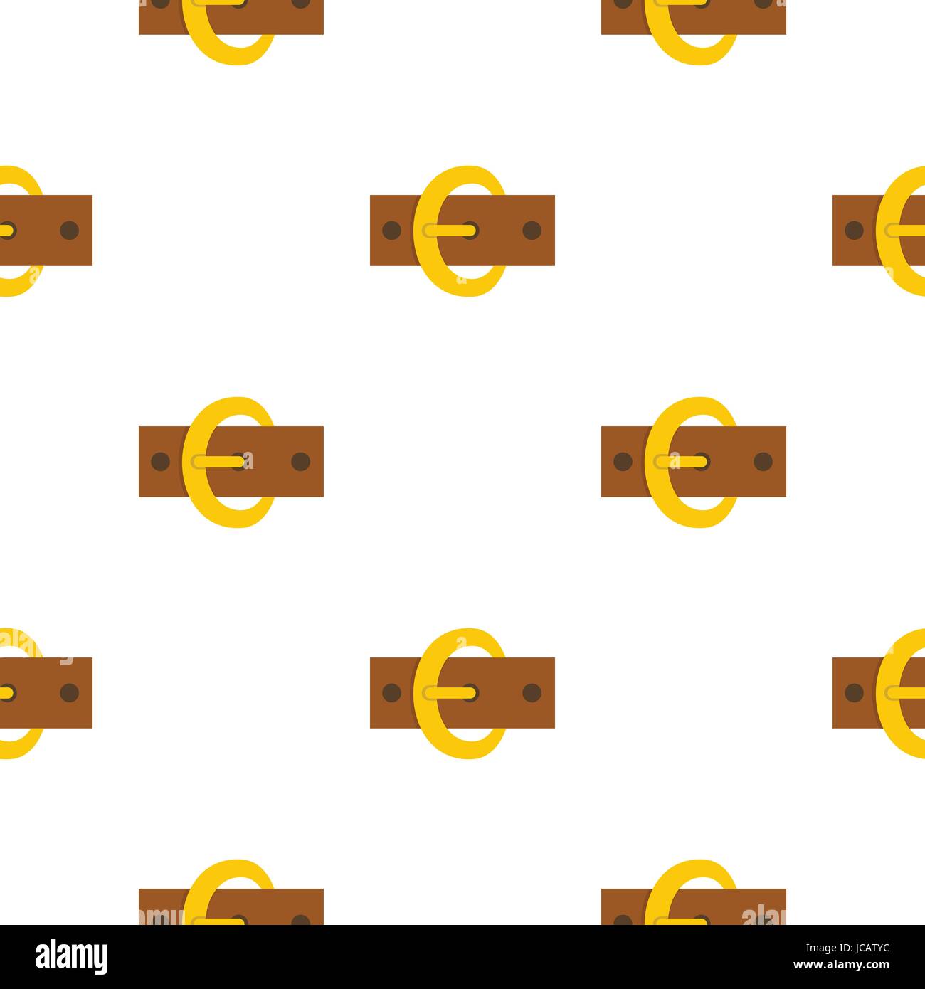 Gold oval buckle pattern flat Stock Vector Image & Art - Alamy