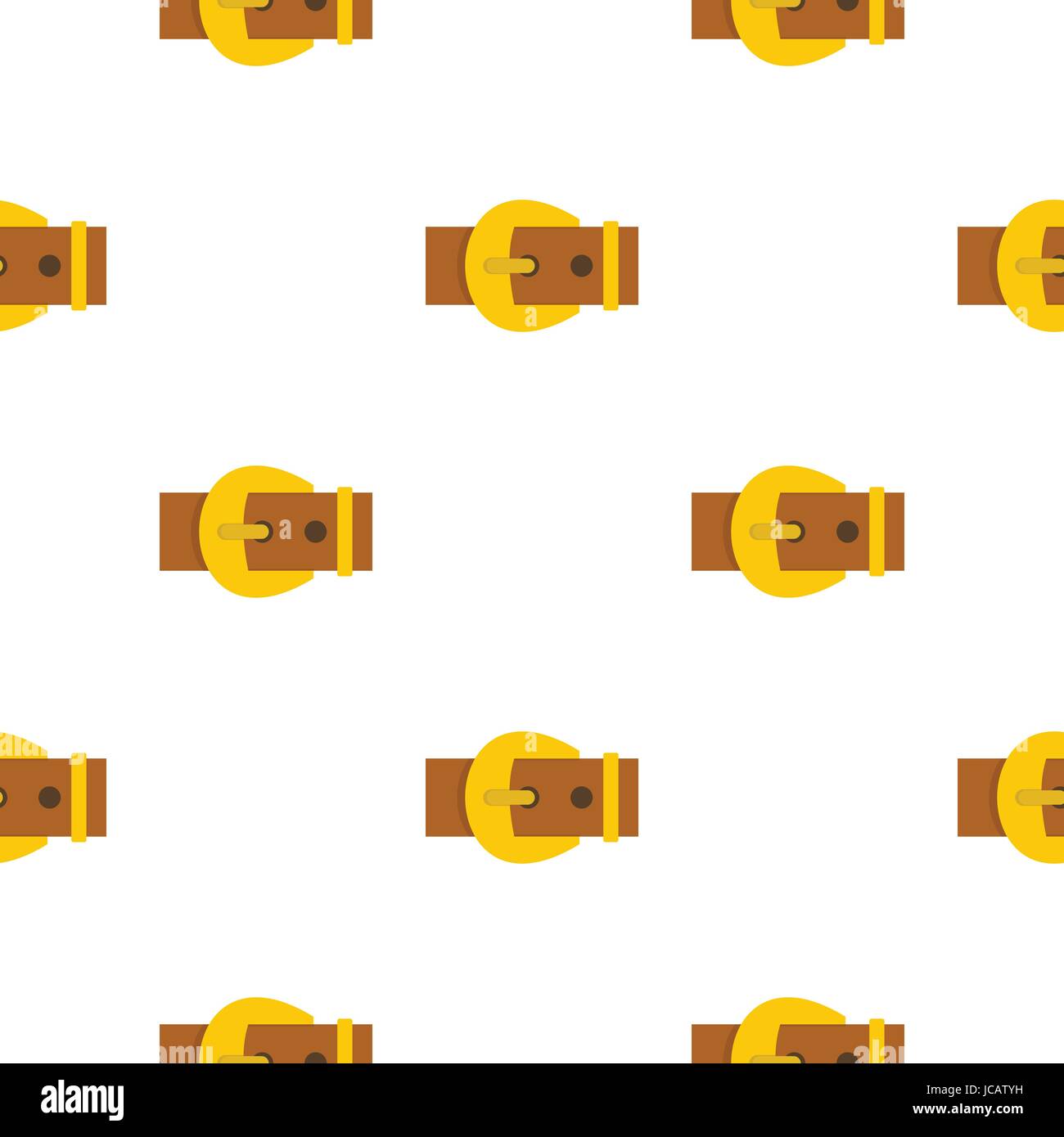 Gold buckle belt pattern flat Stock Vector Image & Art - Alamy