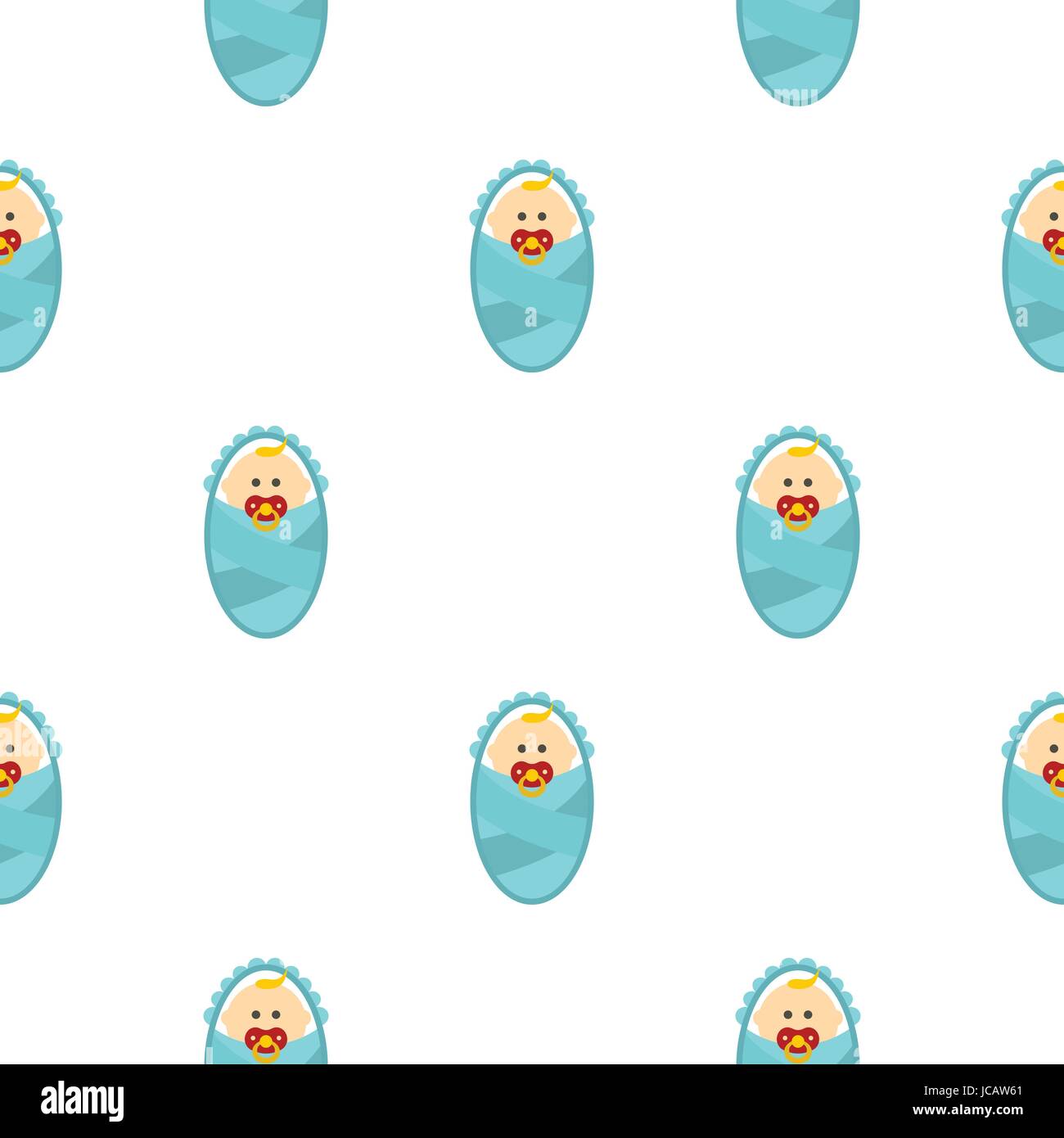 Newborn baby pattern flat Stock Vector Image & Art - Alamy