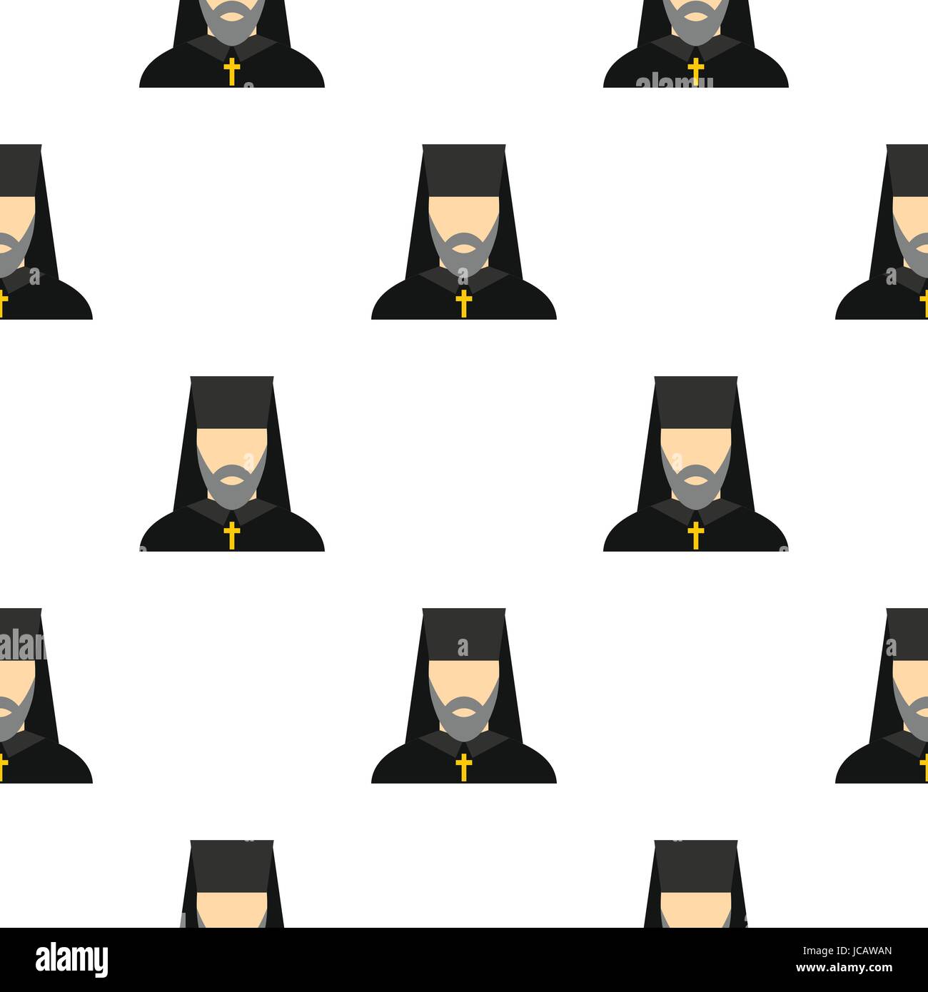 Orthodox priest pattern flat Stock Vector Image & Art - Alamy