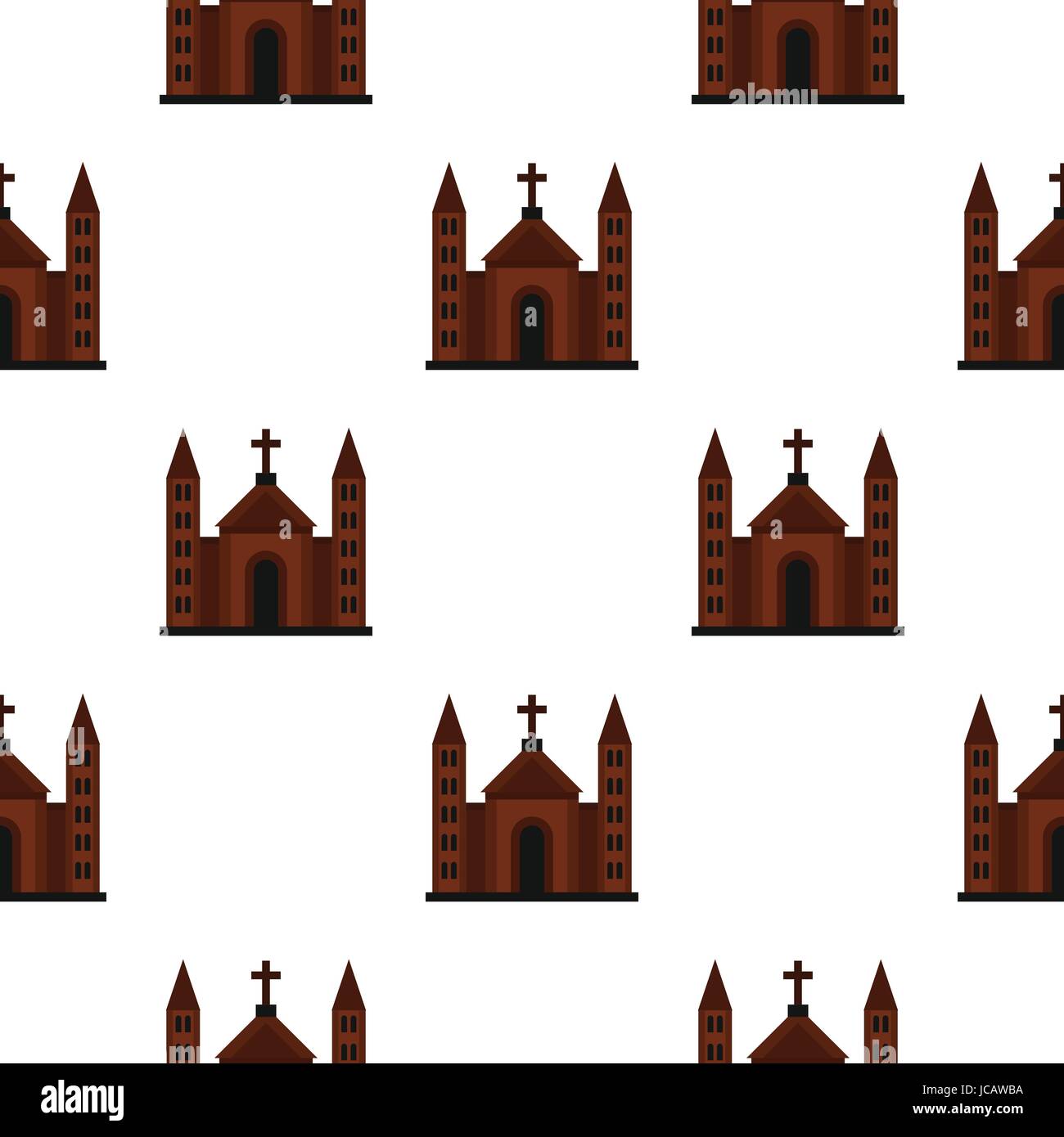 Catholic church pattern flat Stock Vector Image & Art - Alamy