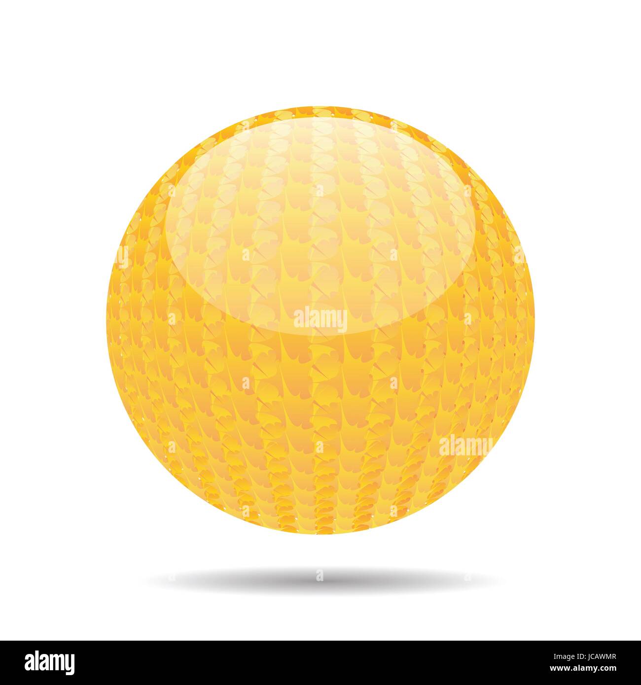colorful illustration with orange sphere on a white background Stock ...
