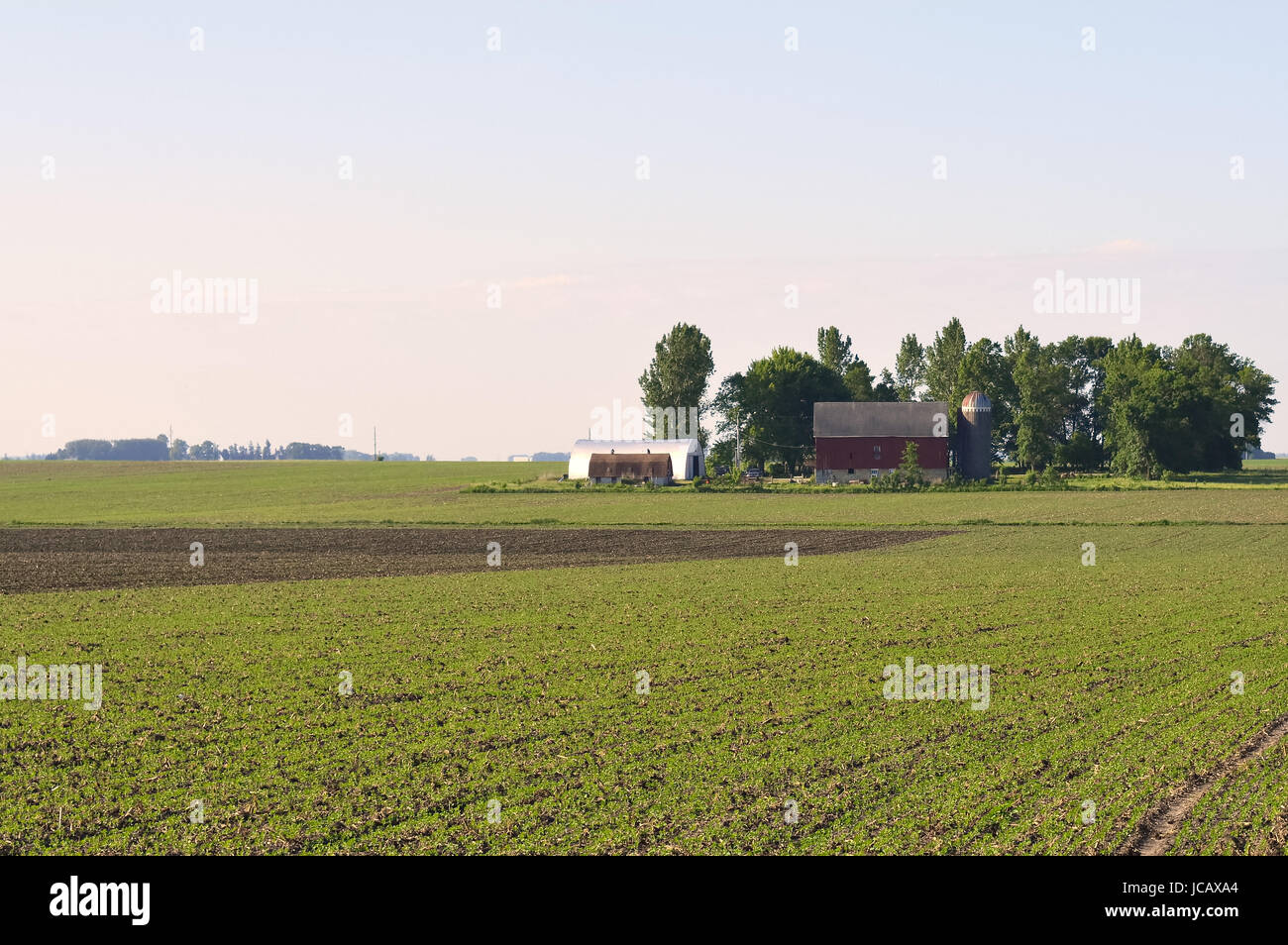 Farm in the country Stock Photo - Alamy