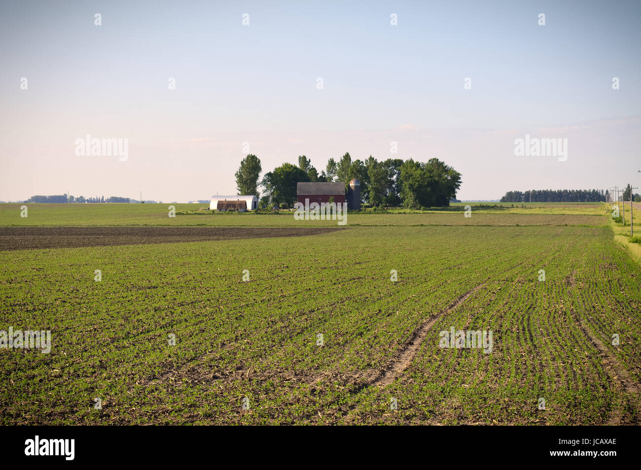 Farm in the country Stock Photo - Alamy