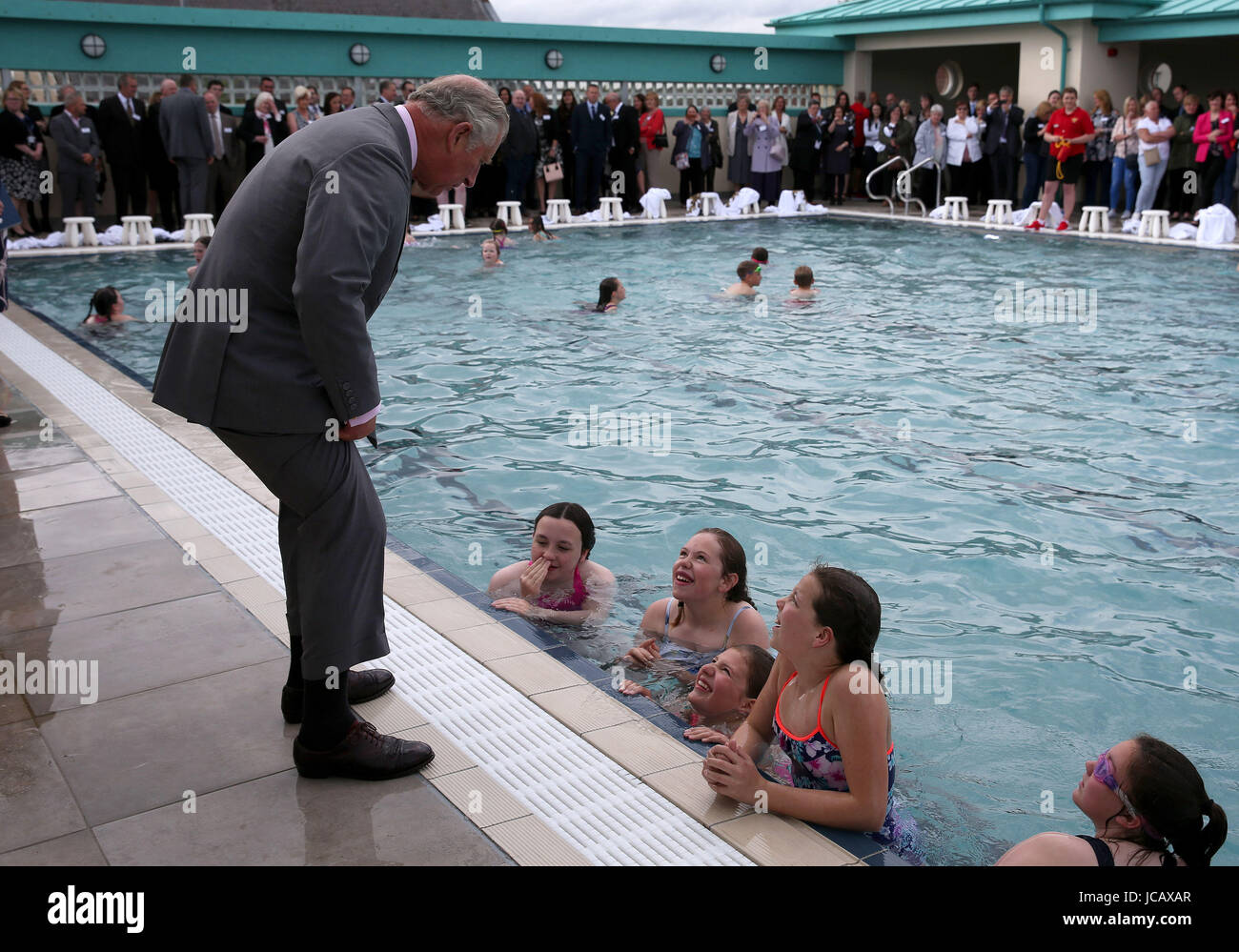 Scotland officially opened refurbished hi-res stock photography and ...