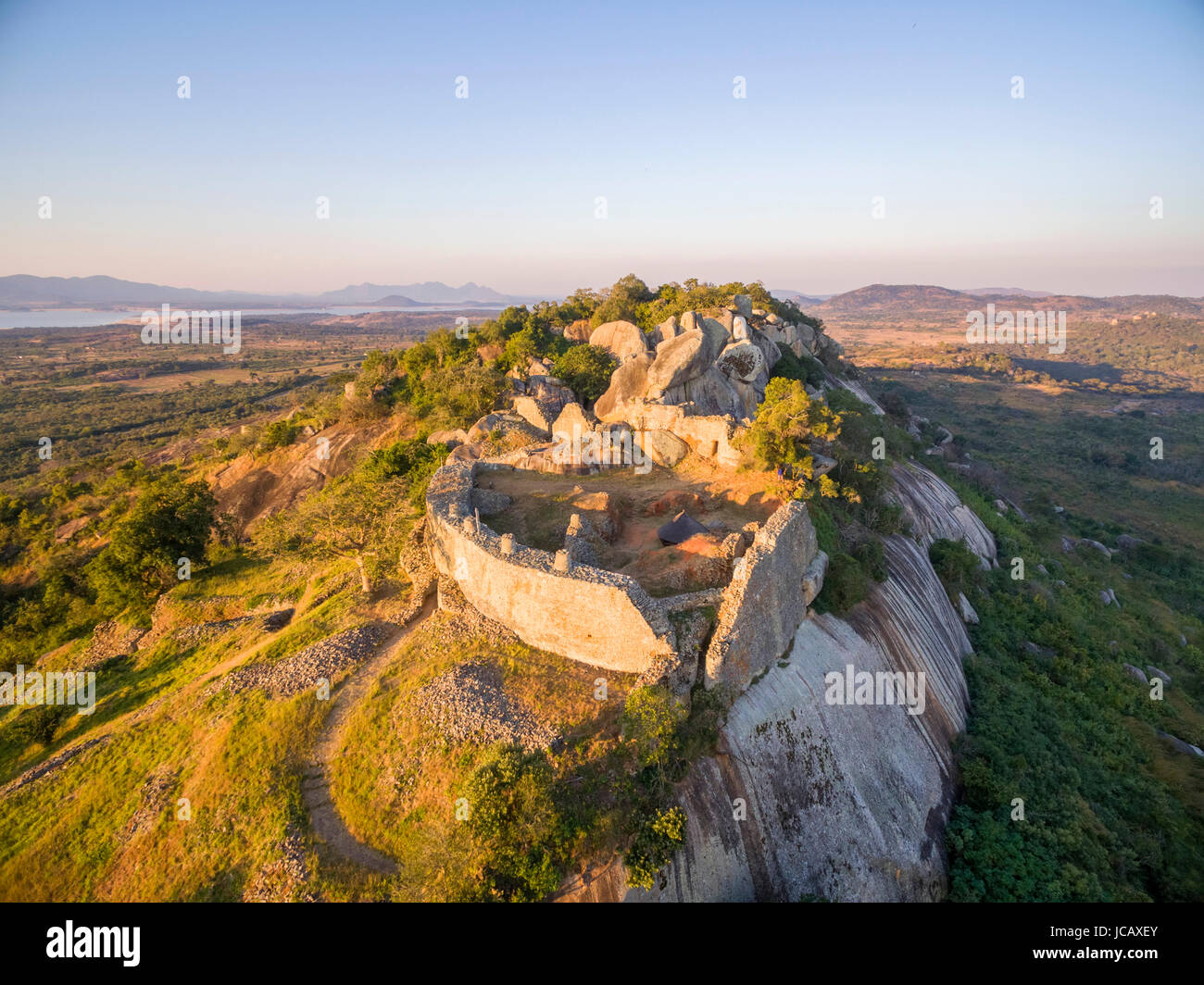 Zimbabwe ruins aerial hi-res stock photography and images - Alamy