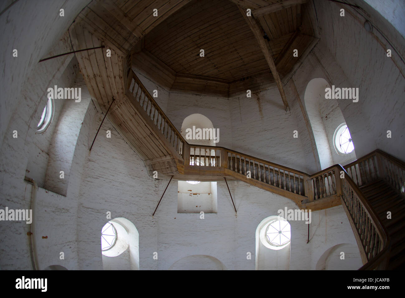 Inside of belfry of St. Sophia cathedral in Vologda Stock Photo - Alamy