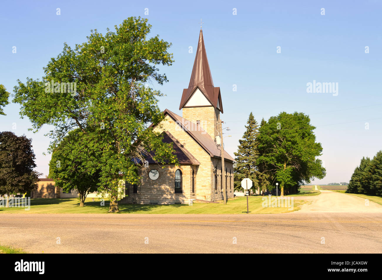 A small country church Stock Photo - Alamy