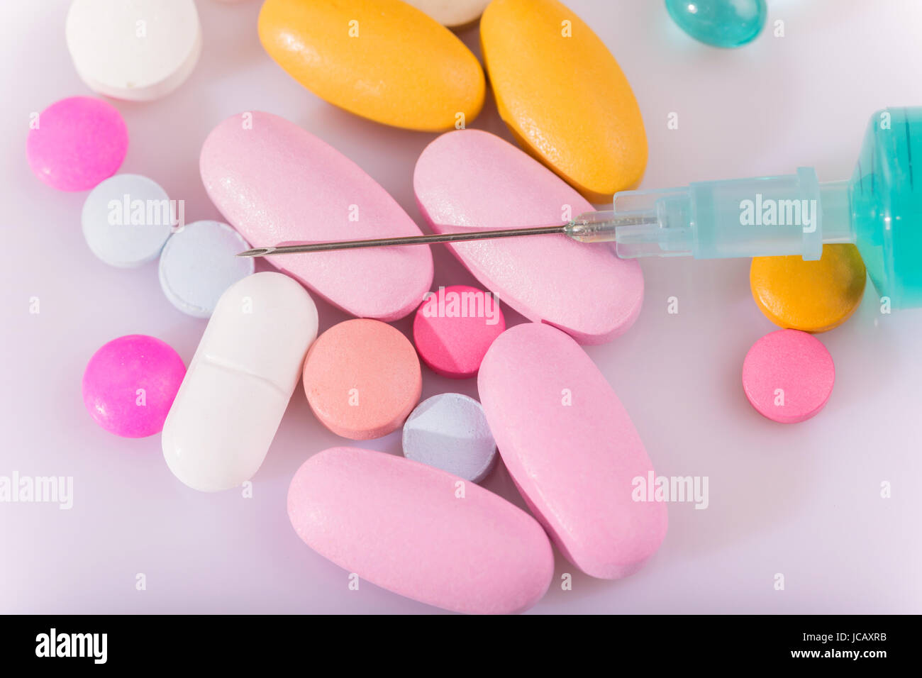 different Tablets pills capsule heap mix therapy drugs Stock Photo - Alamy