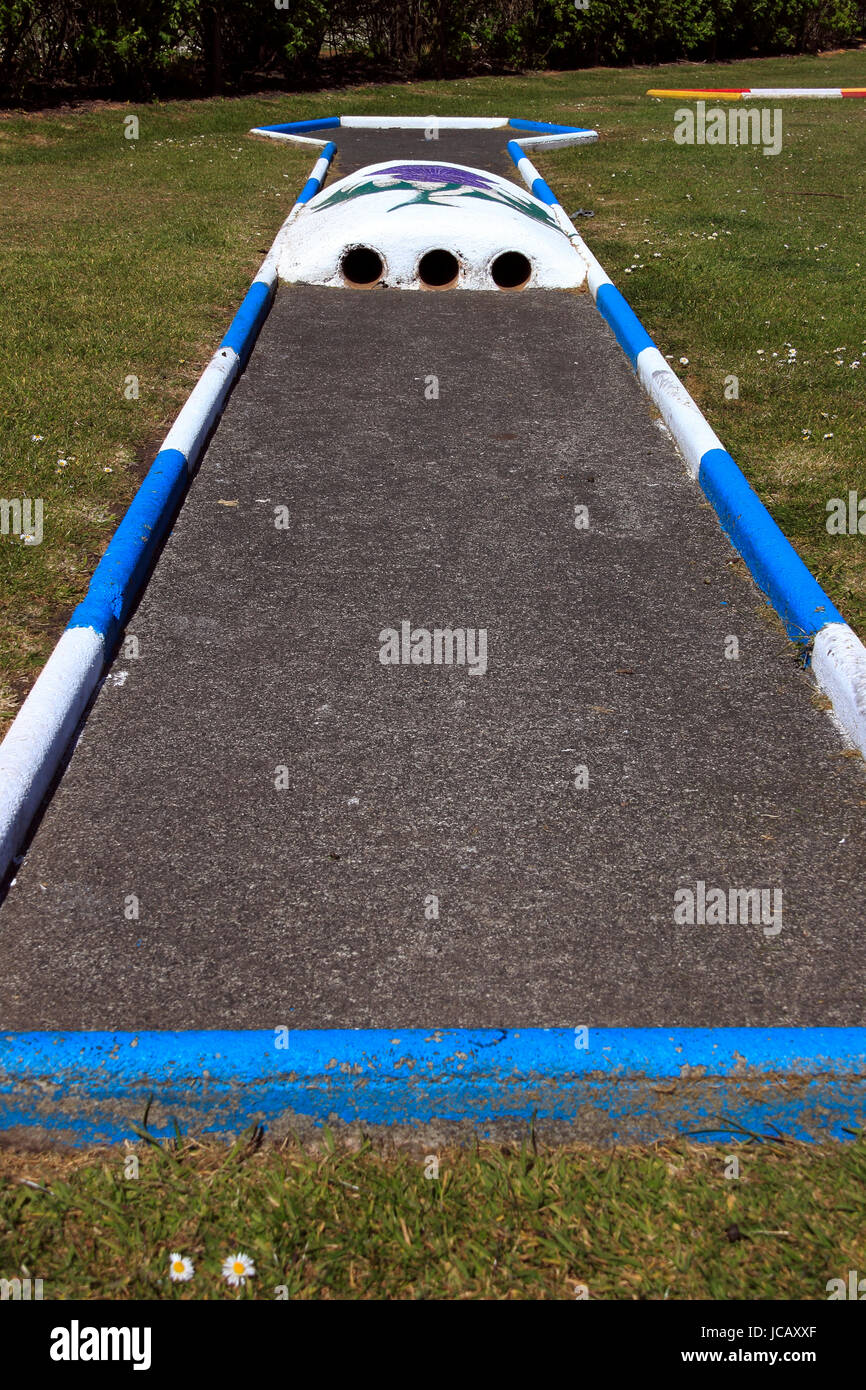 Crazy golf, Pittenweem, Scotland, UK Stock Photo - Alamy