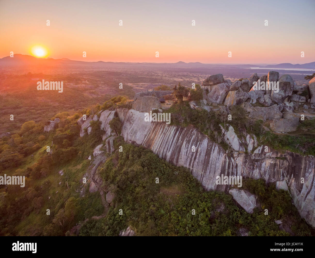 The Hill Complex at the Great Zimbabwe Ruins, Masvingo Zimbabwe Stock ...