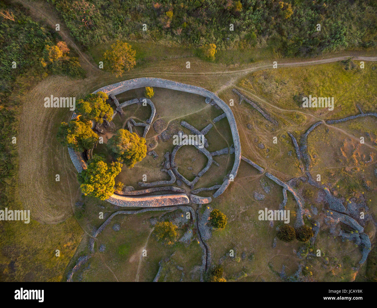 The Great Enclosure at Great Zimbabwe Ruins, Zimbabwe Stock Photo - Alamy