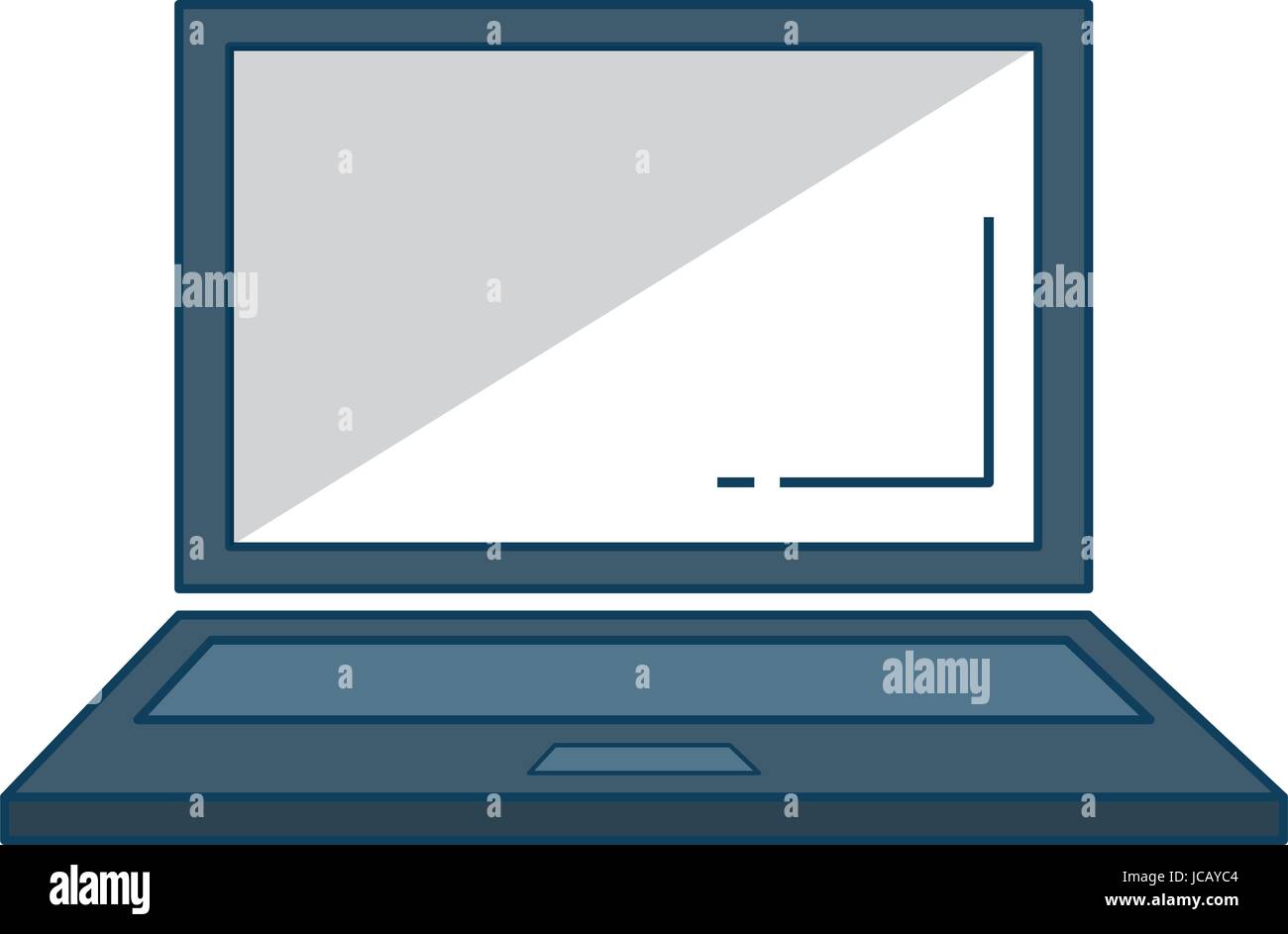computer laptop isolated icon Stock Vector Image & Art - Alamy