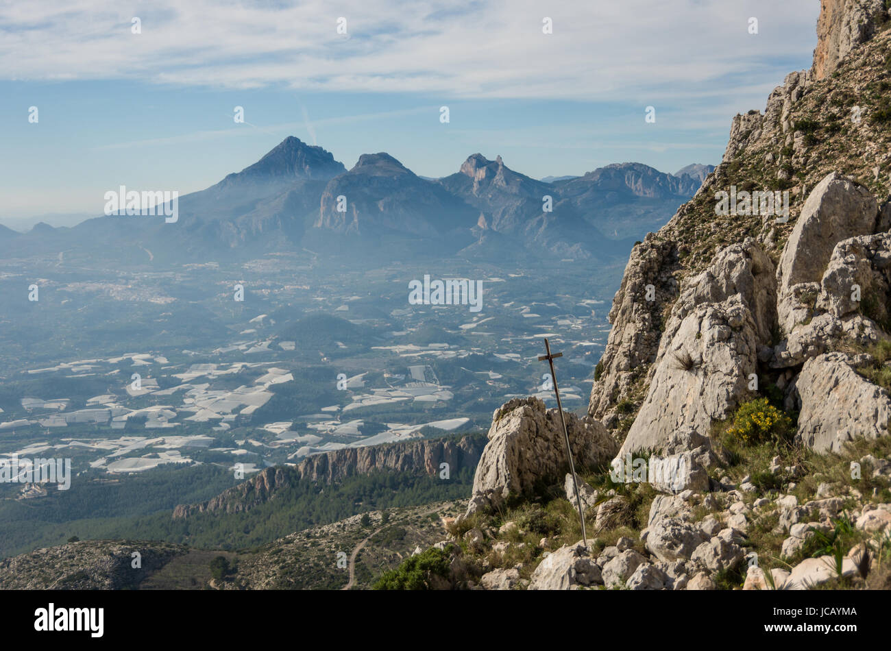 Benidorm mountain range hi-res stock photography and images - Alamy